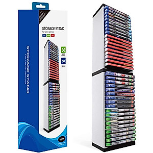 DAHAKII 36 Game Discs Storage Holder Stand for PS5 Game Storage Compatible with PS5/PS4/Xbox/Nintendo Switch