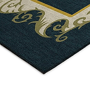 Dalyn Rugs Indoor/Outdoor Kendall KE4 Black Washable 8' x 10' Rug