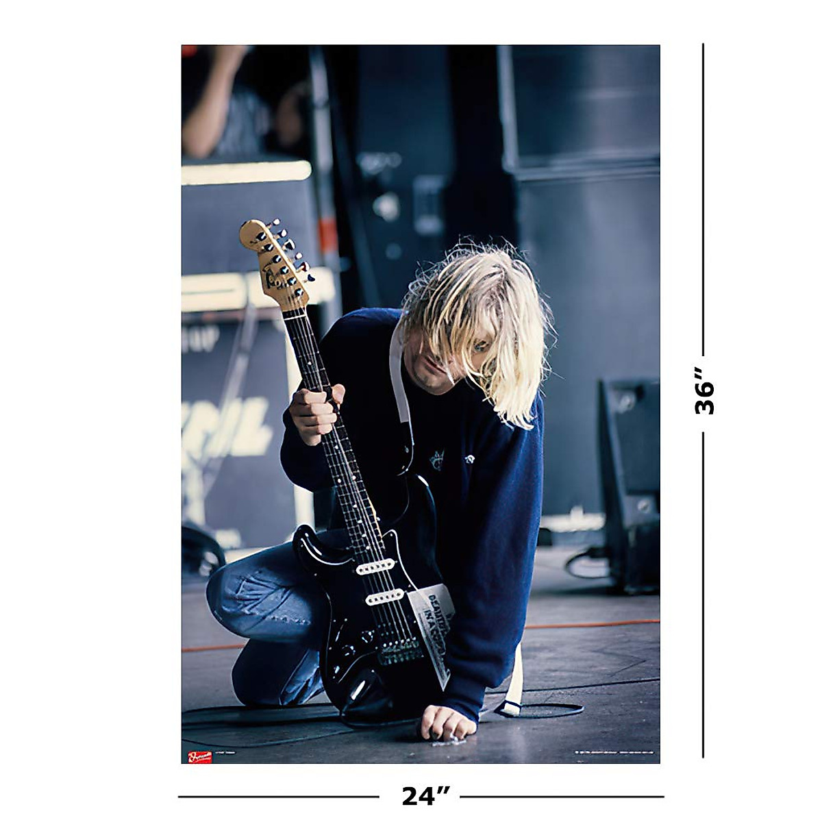 POSTER STOP ONLINE Kurt Cobain Poster 24 x 36in