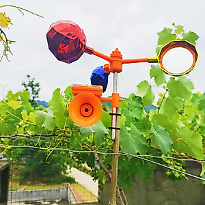 DSQSTMR Bird Repellent Devices Outdoor Reflectors for Outside Pigeon Woodpeckers Keep Scare Birds Away Solar Animal Repeller Reflective Bird Deterrents