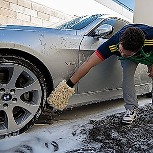 Chemical Guys ACC144 Bear Claw Scratch Free Premium Wash Mitt, 1 Pack