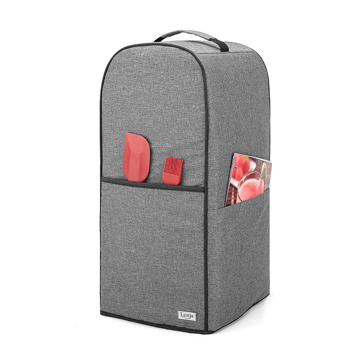 Luxja Blender Cover Compatible with Vitamix 64 oz. Low-Profile Blender, Gray