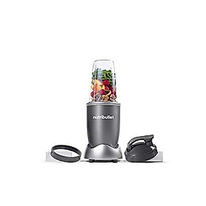 nutribullet Personal Blender for Shakes, Smoothies, Food Prep, and Frozen Blending, 24 Ounces, 600 Watt, Gray, (NBR-0601)