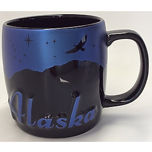 Americaware Huge 24oz Alaska Night Sky Mug Stunning