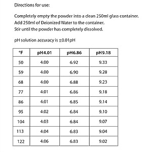 VERENIX 18 Pcs pH Meter Buffer Solution Powder, pH Buffer Calibration Solution Powder, pH Meter Calibration Packets for Precise and Easy Use, Only 6.86pH, with Organizer