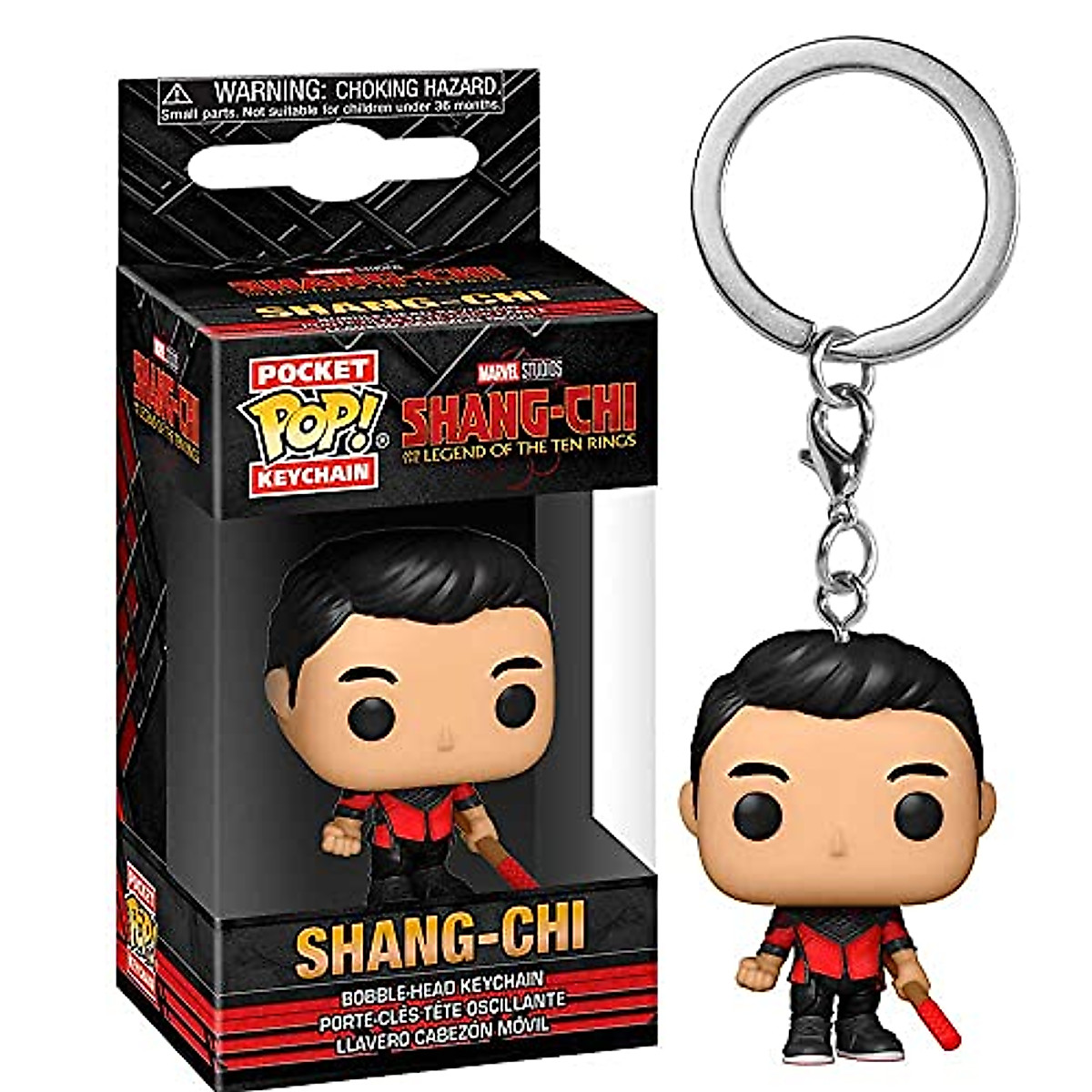 Funko Pop! Keychain Marvel: Shang Chi and The Legend of The Ten Rings - Shang Chi