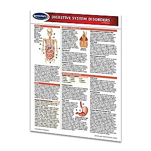 Digestive System Disorders - Medical Quick Reference Guide by Permacharts