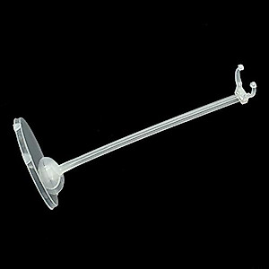 Qlychee 10pcs Transparent Stand Support for Dolls Mini Display Holder