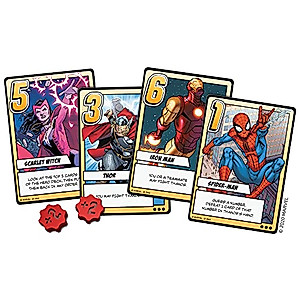 Infinity Gauntlet: A Love Letter Card Game Save The Universe from Thanos! Strategy Game for Kids and Adults Set in The Marvel Universe, Ages 10+, 2-6 Players, 15 Minute Playtime, Made by Z-Man Games