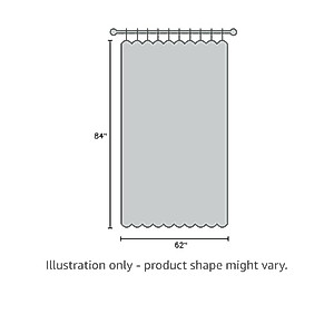 RYB HOME 3-in-1 Soundproof - Blackout - Thermal Insulation Living Room Divider Curtains, Large Bay Window Curtains for Bedroom Theatre Office Backdrop, Wild Rose, W 62 x L 84 inches, 2 Panels