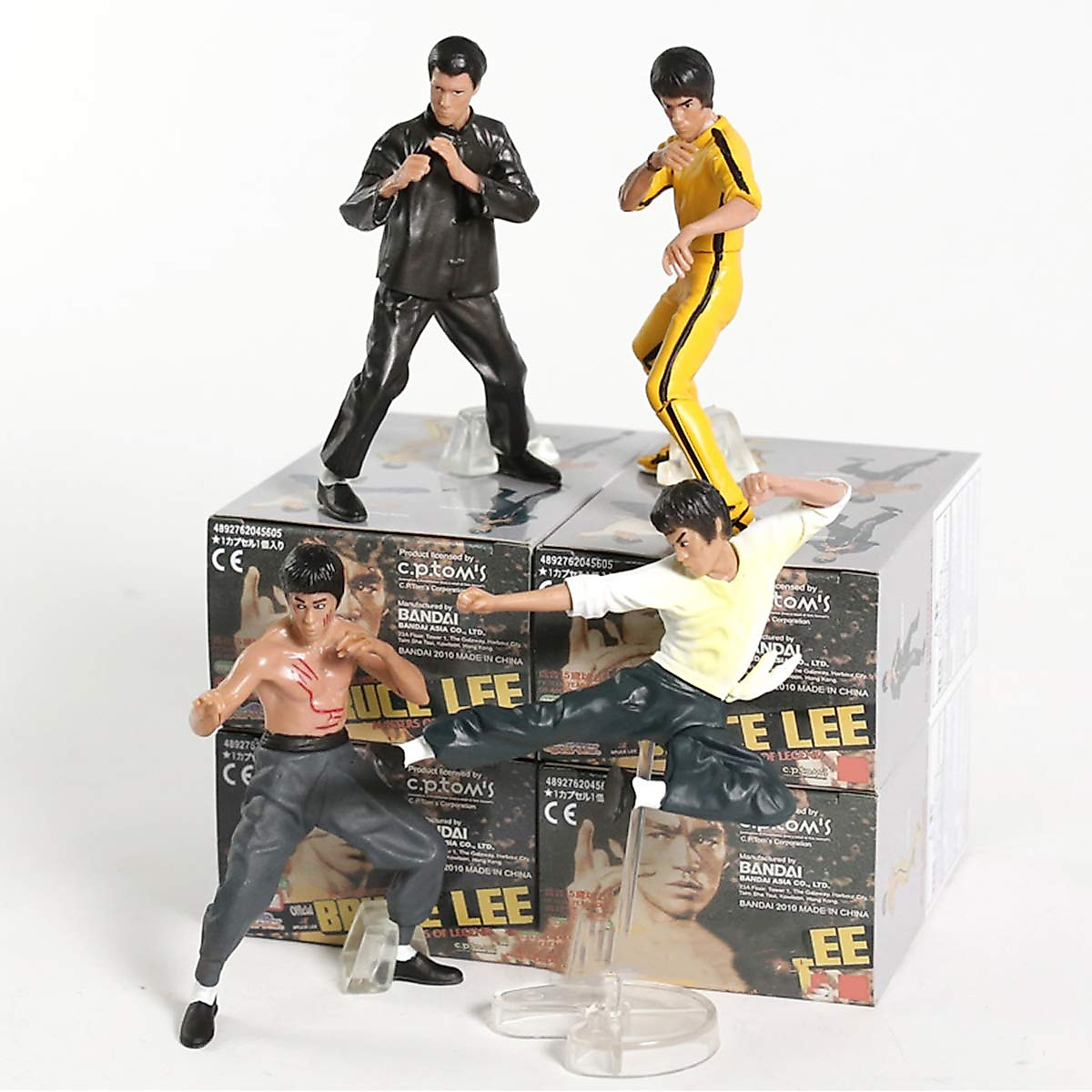 E FLY Bruce L Action Figures Collection Toys for 4pcs
