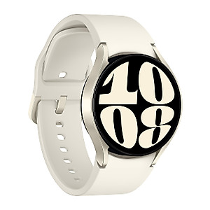 SAMSUNG Galaxy Watch 6 40mm Bluetooth Smartwatch w/ Fitness Tracker, Personalized HR Zones, Advanced Sleep Coaching, Heart Monitor, BIA Sensor, US Version, Gold (Renewed)