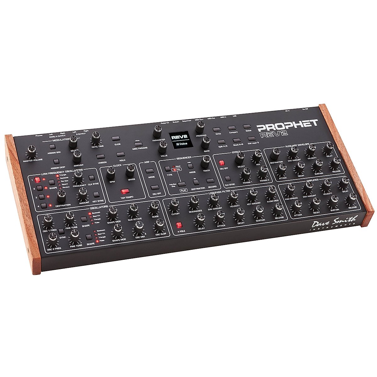 Dave Smith Instruments Prophet Rev2 16-Voice Polyphonic Analog Synthesizer Module