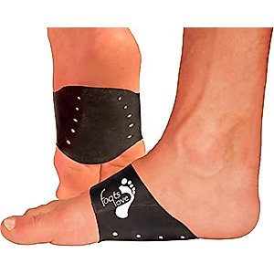 FOOTS LOVE Plantar Fasciitis Gel Cushioned Arch & Heel Support Sleeves. Orthotics to Lift & Relaxes Nerves featuing Cooling Air Pockets. For Men And Women