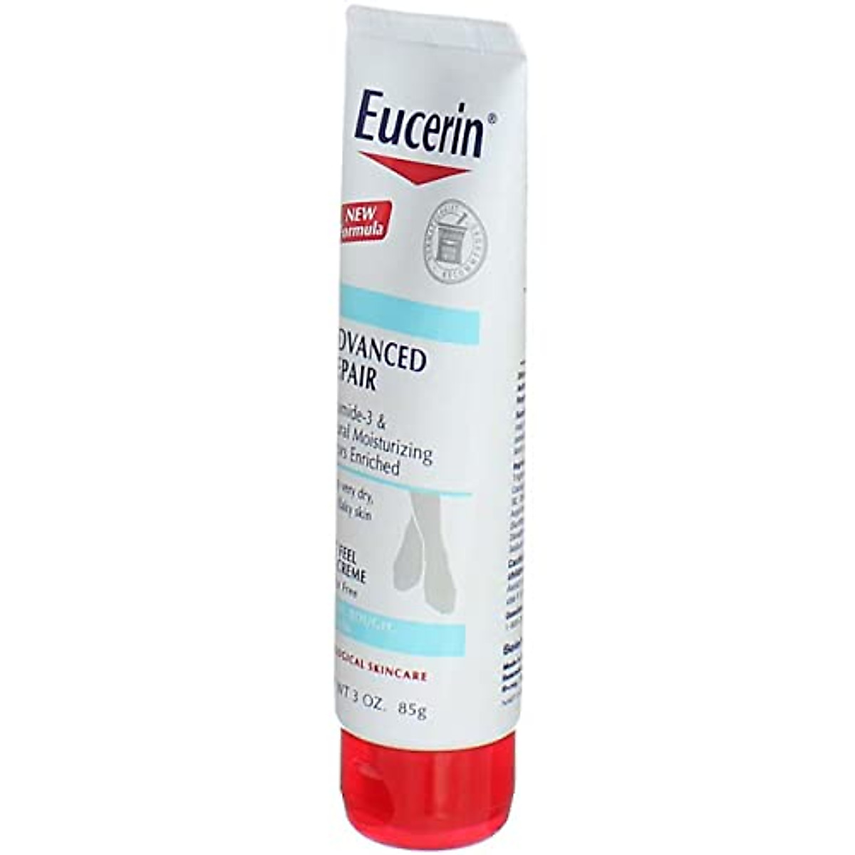 Eucerin Advanced Repair Light Feel Foot Creme, 3 oz (Pack of 5)