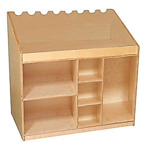 Wood Designs WD18150 Mobile Listening & Storage Center, 29 x 30 x 18" (H x W x D)
