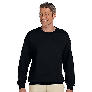 Hanes mens Ultimate Cotton Heavyweight athletic sweatshirts, Black, X-Large US