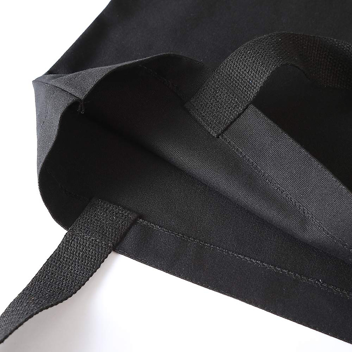 Augbunny Durable 100% Cotton 12oz Canvas Heavy Duty Extra Large Grocery Bag Beach Tote Shopping Bag Multi Purpose Tote.