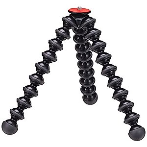 JOBY Gorillapod 1K Stand. Lightweight Flexible Tripod 1K Stand for Mirrorless Cameras or Devices Up to 1Kg (2.2Lbs). Black/Charcoal