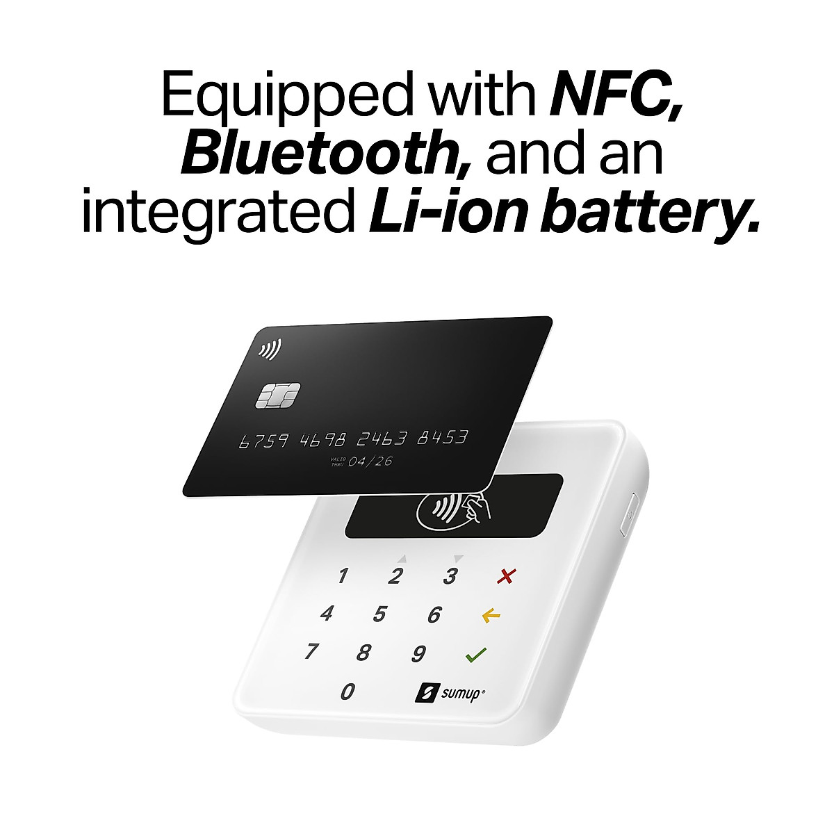 SumUp Plus Card Reader - NFC RFID Credit Card Reader
