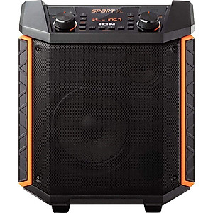 ION Audio - Sport XL 8" 2-Way Tailgate Portable PA Speaker - Black