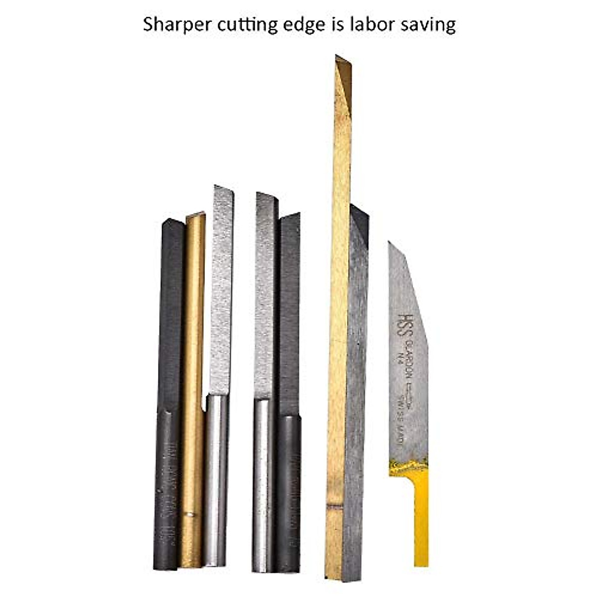 Jewelry Engraver Tools,Engraving Cutting Bits for Pneumatic Impact Engraving Machine Jewelry Tool Edge Tungsten Steel Carving Graver Knife