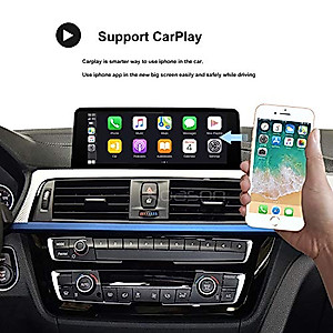 Android10 F30/F31/F32/F33/F34/F36/F80/F82/F83/F84 4+64G Black Screen Display Monitor GPS Navigation Audio Video Stereo Multimedia Player for BMW 3/4 M3 M4 2012-2016 NBT…