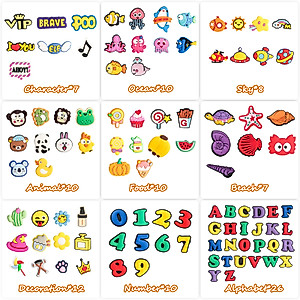 100pcs PVC Shoe Charms for Shoe Decoration and Boys Girls Party Favors Birthday Gifts