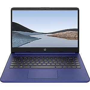 hp 2021 Newest Premium 14-inch HD Laptop, Intel Dual-Core Processor Up to 2.8GHz, 16GB RAM, 64GB eMMC Storage, Webcam, Bluetooth, HDMI, Wi-Fi, Blue, Windows 10 with 1 Year Microsoft 365