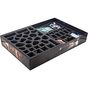Feldherr Foam Tray Set Compatible with Warhammer Quest: Blackstone Fortress Board Game Box