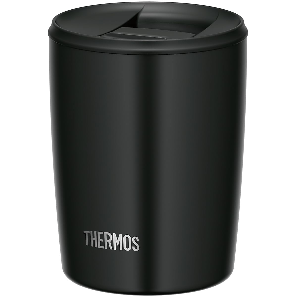 Thermos JDP-300 BK Vacuum Insulated Tumbler with Lid, 10.1 fl oz (300 ml), Black