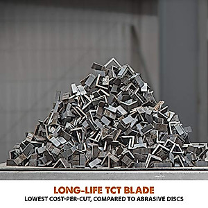 Evolution Power Tools RAGE4 7-1/4-Inch TCT Multipurpose Cutting Chop Saw