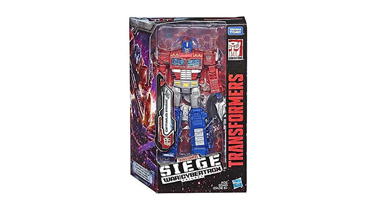 Transformers Siege Voyager Optimus Prime Action Figure