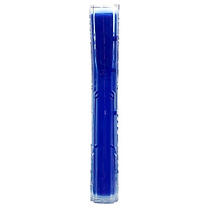 Nerf Dog 10in TPR/PP Scented Peanut Butter SuperScent Stick Solid Core -Clear/Blue, (NF-7133)