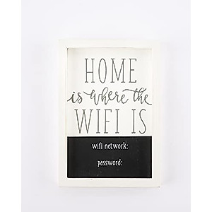 Mud Pie WiFi Home Decor Plaque