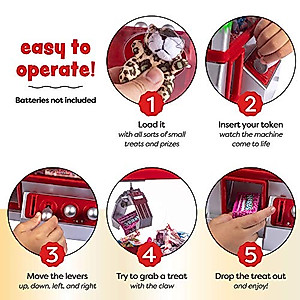 Candy Claw Machine | Toy Claw Machine | Claw Machine | Small Claw Machine | Kids Claw Machine | Mini Claw Game | Claw Game Machine | Claw Machine for Kids | Arcade Claw Machine | Claw Game