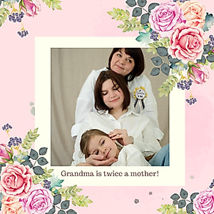 Grandma to Be Pin Bee Baby Shower Badge Corsage Yellow Flower & Black Ribbon pin for Nona to wear Sprinkle Bumble