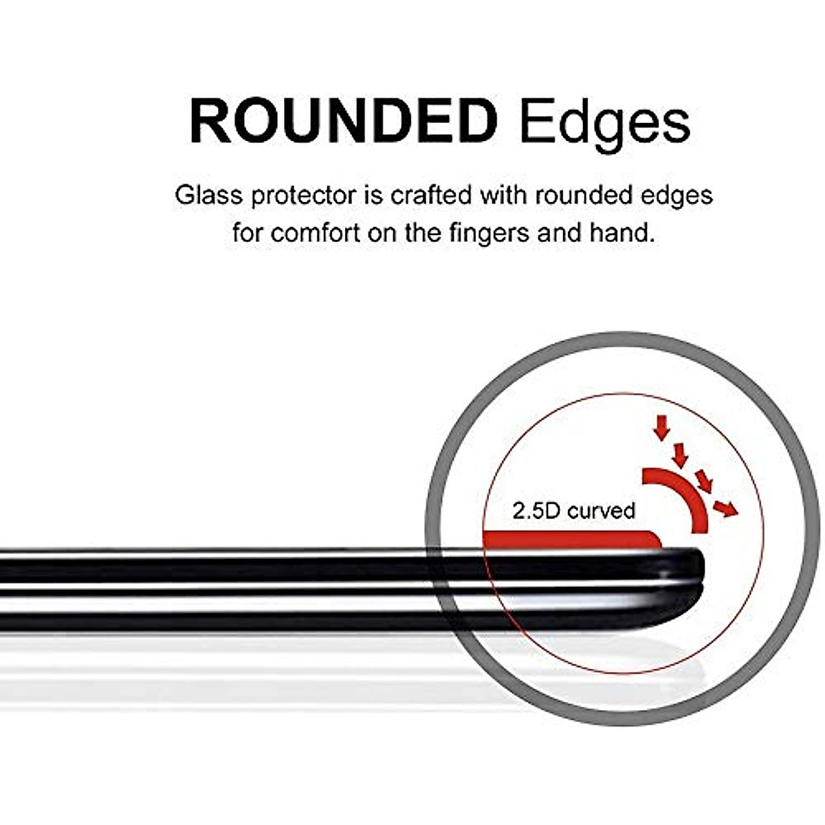 (2 Pack) Supershieldz Designed for Samsung Galaxy Note 8 Tempered Glass Screen Protector with (Easy Installation Tray) 0.33mm, Anti Scratch, Bubble Free