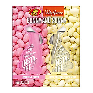 Sally Hansen Insta-Dri Fast-Dry Nail Colour, Jelly Belly Duo Pack, Bunny/Sunny