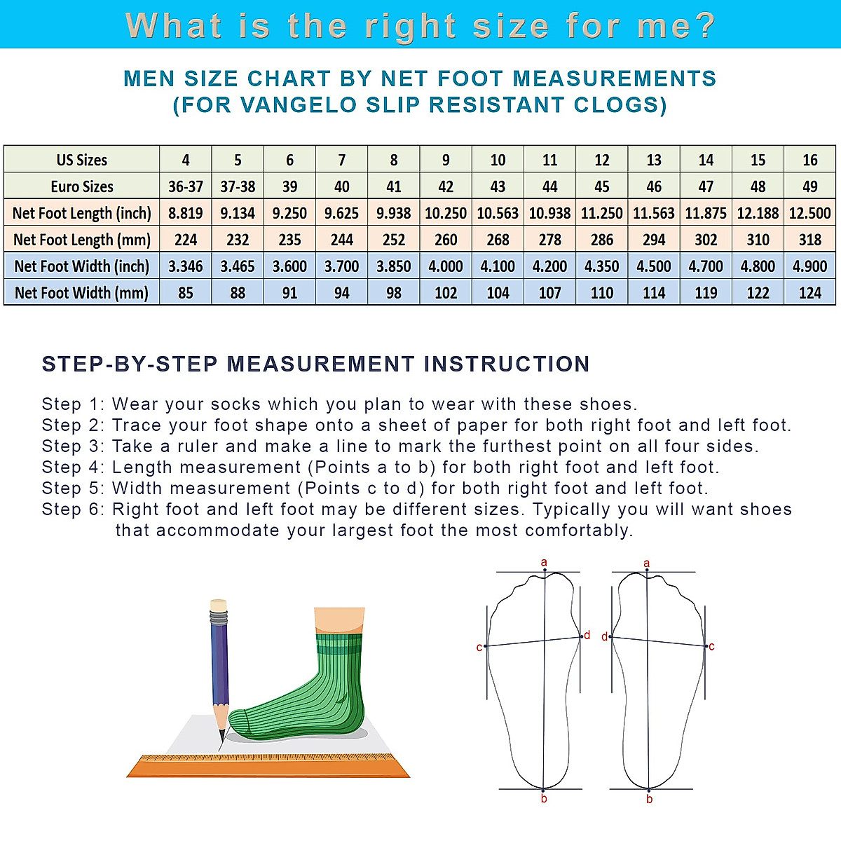VANGELO Professional Slip Resistant Clog Waterproof Men Work Shoe Nurse Shoe Chef Shoe Carlisle Lime Men Size 14