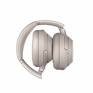 SONY WH1000XM3 Bluetooth Wireless Noise Canceling Headphones Silver WH-1000XM3/S (Renewed)
