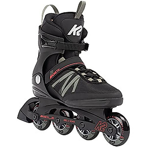 K2 Kinetic 80 Inline Skates Mens Sz 13 Black/Grey
