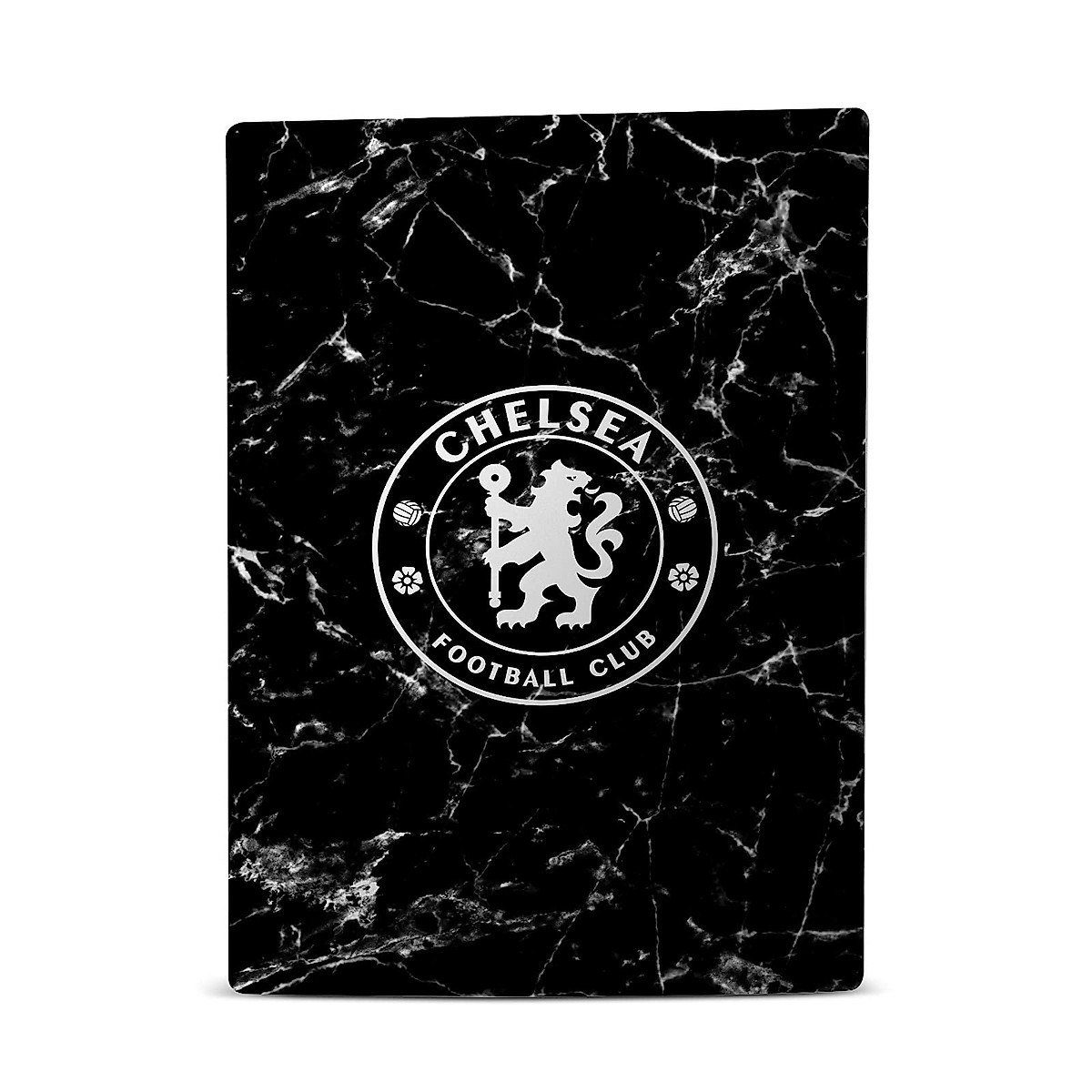 Black Marble Mixed Logo Matte Vinyl Faceplate Sticker Gaming Skin Case Cover Compatible with Sony Playstation 5 PS5 Disc Edition Console & DualSense Controller