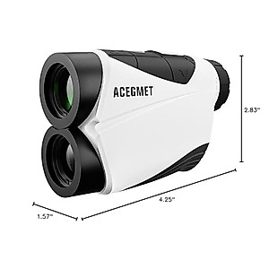 Range Finder Golf, Flag Lock and Pulse Vibration Golf Rangefinder, Fast Focus and Continuous Scan Golf Range Finder, 650 Yards USB Charging Golf Accessories for Men Disc for Golfing, Hunting