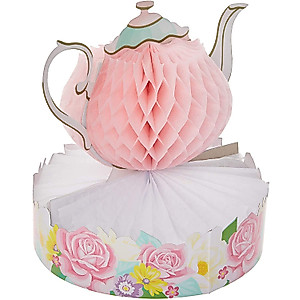 Creative Converting 3 Count Floral Tea Party Centerpieces