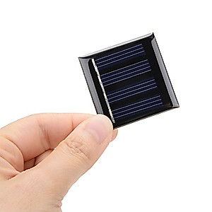 uxcell® 5Pcs 2V 40mA Poly Mini Solar Cell Panel Module DIY for Light Toys Charger 40mm x 40mm