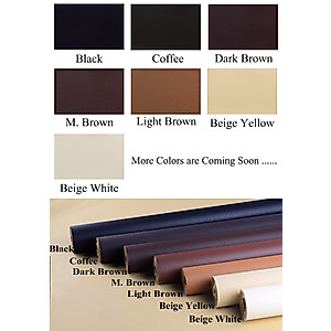 Leather Repair Patch for Couches 17X55inch Large Self-Adhesive refinisher cuttable reupholster Tape Patches kit for Couch Car Seats Furniture Sofa Vinyl Chairs Shoes Fabric Fix(Black, 17x55 inch)