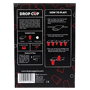 Drop Cup Pong That's On A Roll - Family Friendly Party Game - Adult Party Game