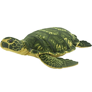 TAGLN Lifelike Giant Plush Toys Tortoise Pillow Large Realistic Stuffed Animals Green Sea Turtle 28 Inch