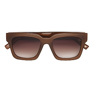 Frye Lisa Women's Square Sunglasses, Camel, 54mm